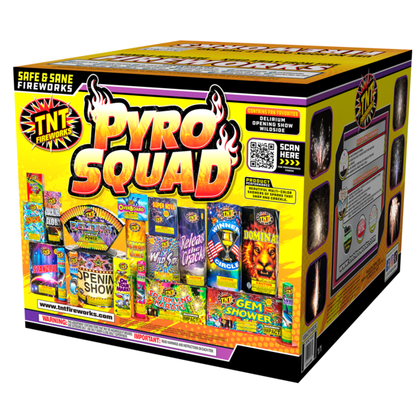 Pyro Squad Assortment Set – Elevated Fireworks