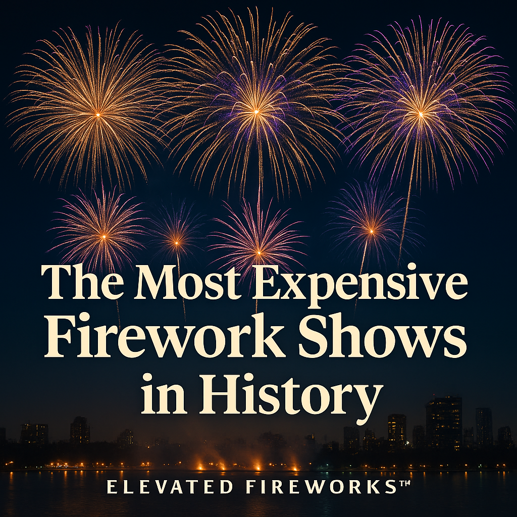 Elevated Fireworks™ | The Most Expensive Firework Shows in History