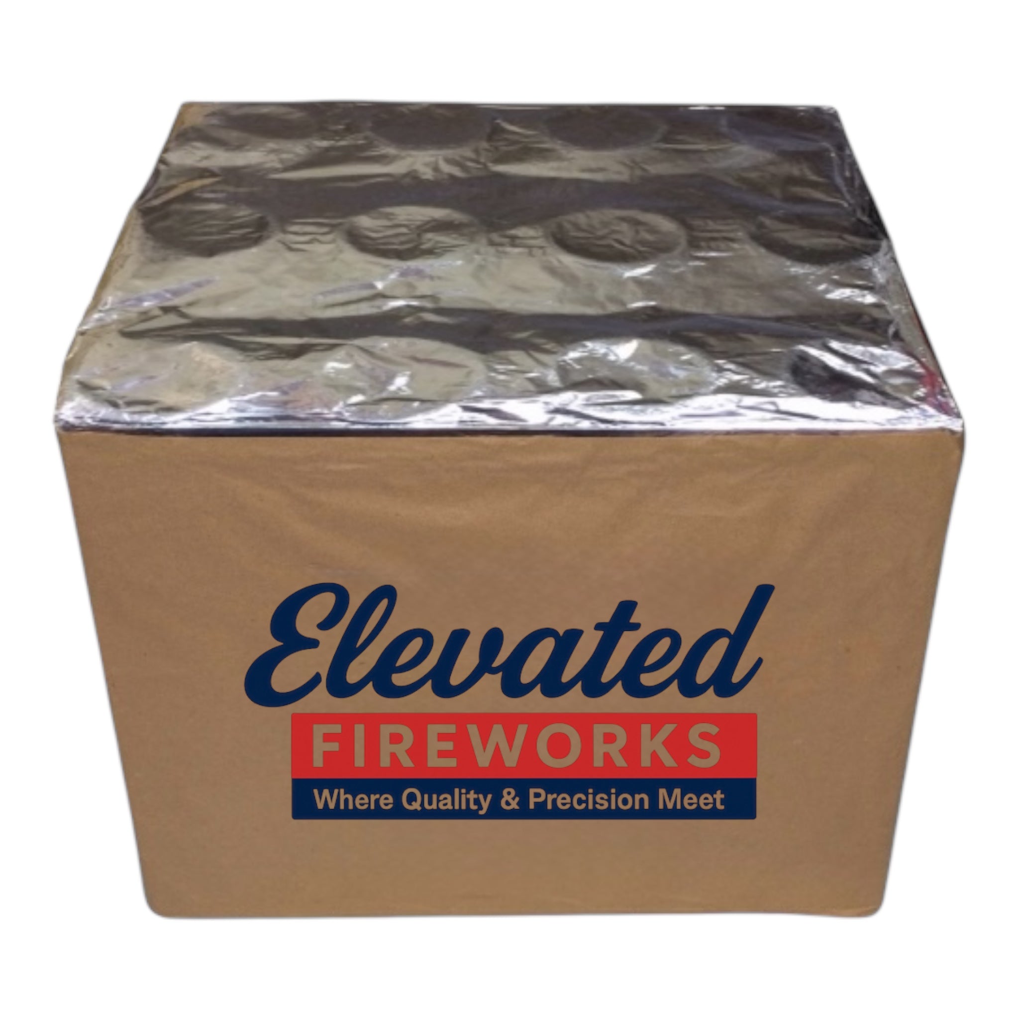 Sky Salute Brigade™ 9-Shot XL Aerial Cake – Elevated Fireworks