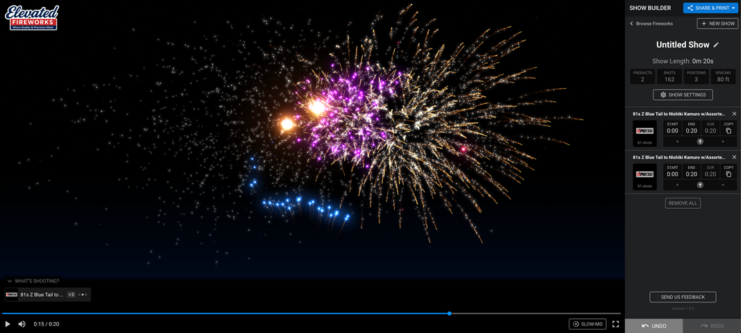 Bada Boom™ Fireworks | Loud, Powerful & Patriotic | Elevated Fireworks ...