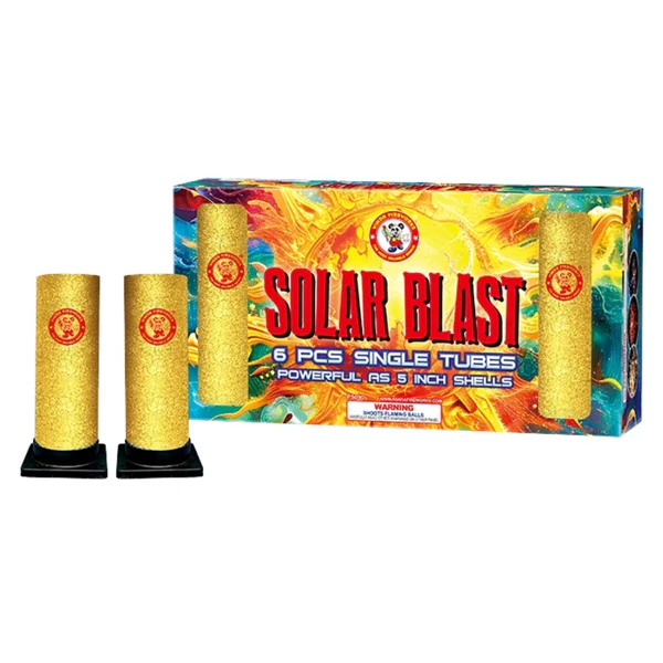 Solar Blast 6-Shot Pre-Loaded Shell – Elevated Fireworks