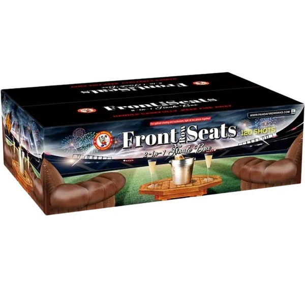 Front Row Seats 120-Shot XL Aerial Cake – Elevated Fireworks