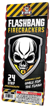 FlashBang Firecracker Strip (24-Pack) – Elevated Fireworks