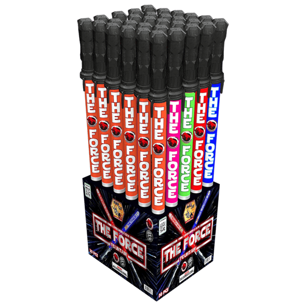 The Force LightSaber Fountain Ground Novelty – Elevated Fireworks