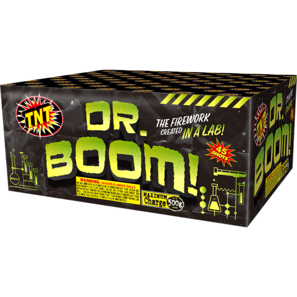 Dr. Boom 45-Shot XL Aerial Cake – Elevated Fireworks