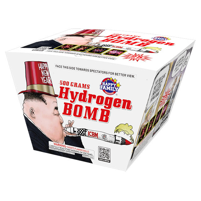Hydrogen Bomb 25-Shot XL Aerial Cake – Elevated Fireworks