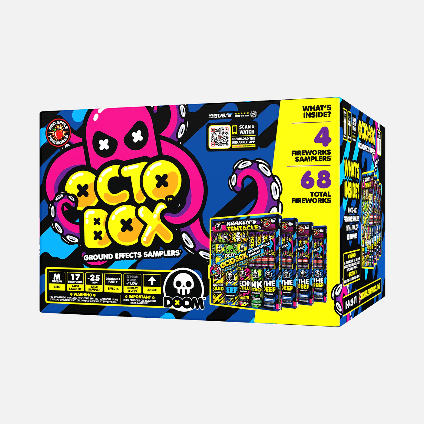 Octo™ Box Fireworks Samplers® – Elevated Fireworks
